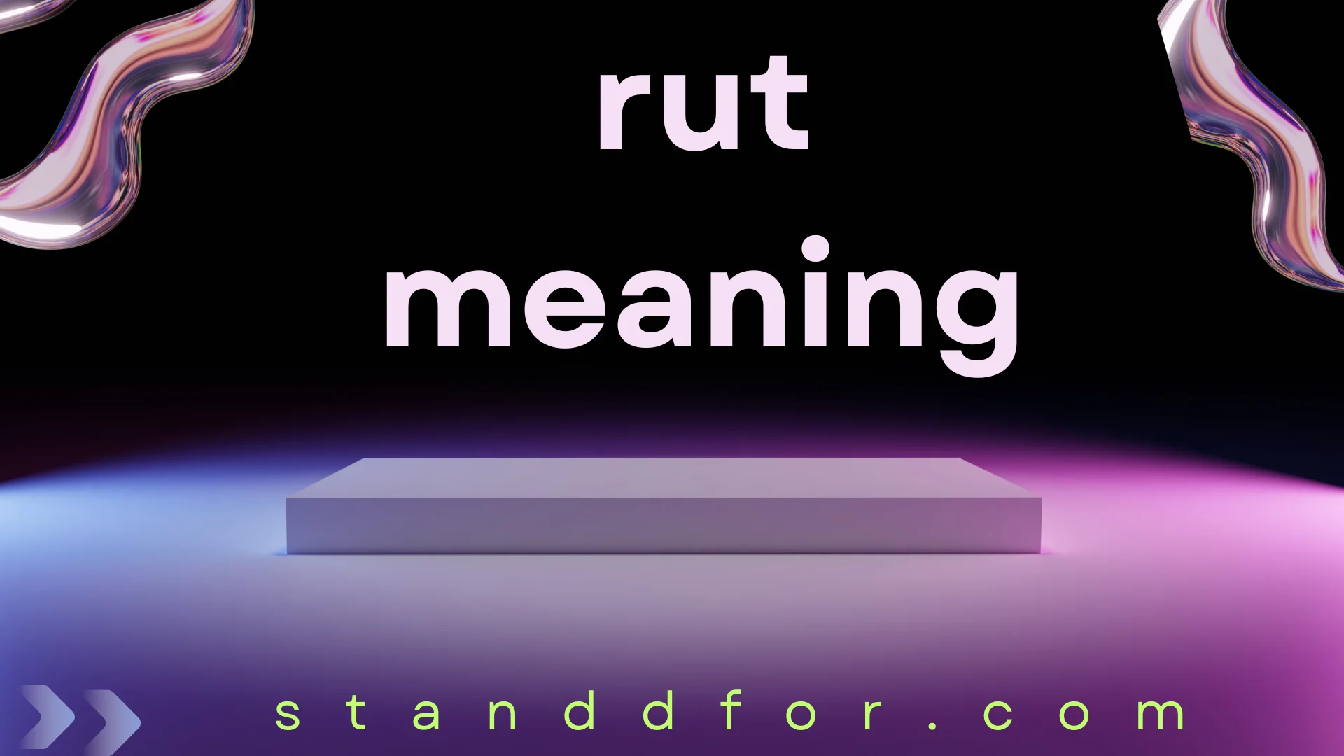 Rut Meaning: What “Rut” Really Means, How People Use It, and Why It ...
