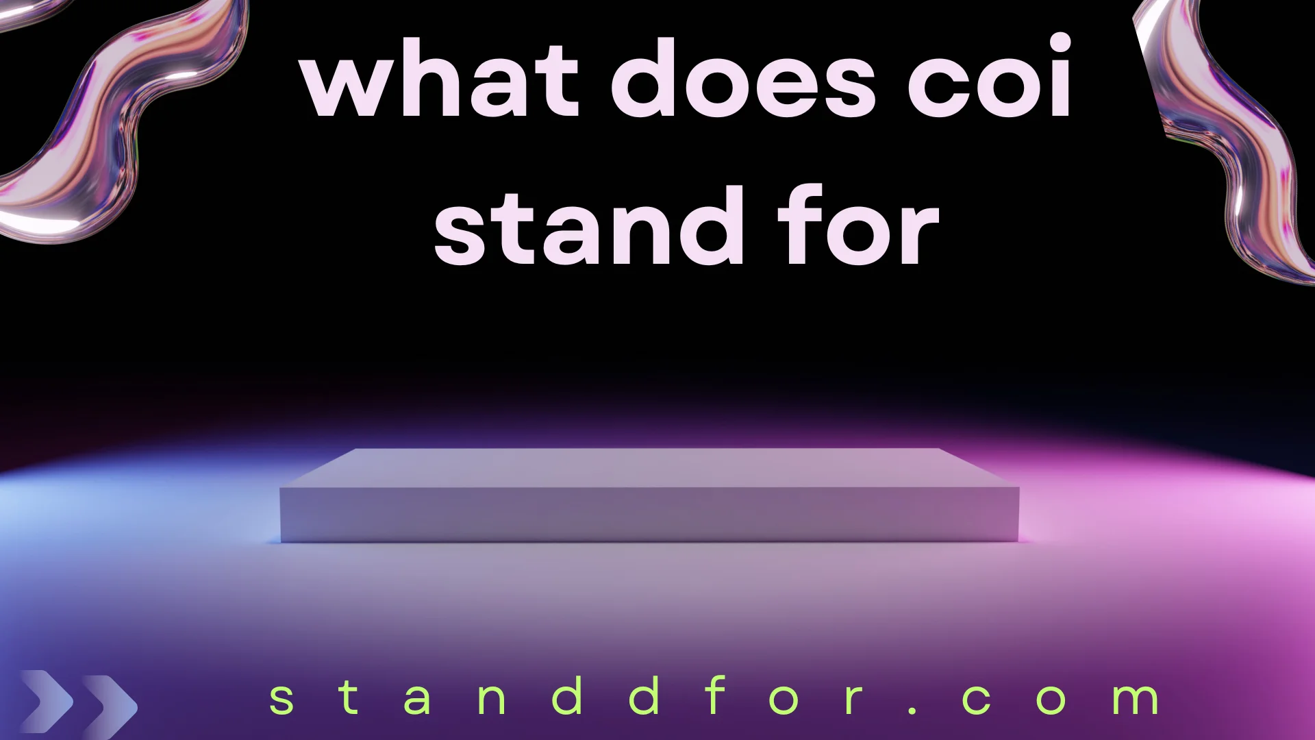 What Does COI Stand For? The Truth Behind Conflict of Interest