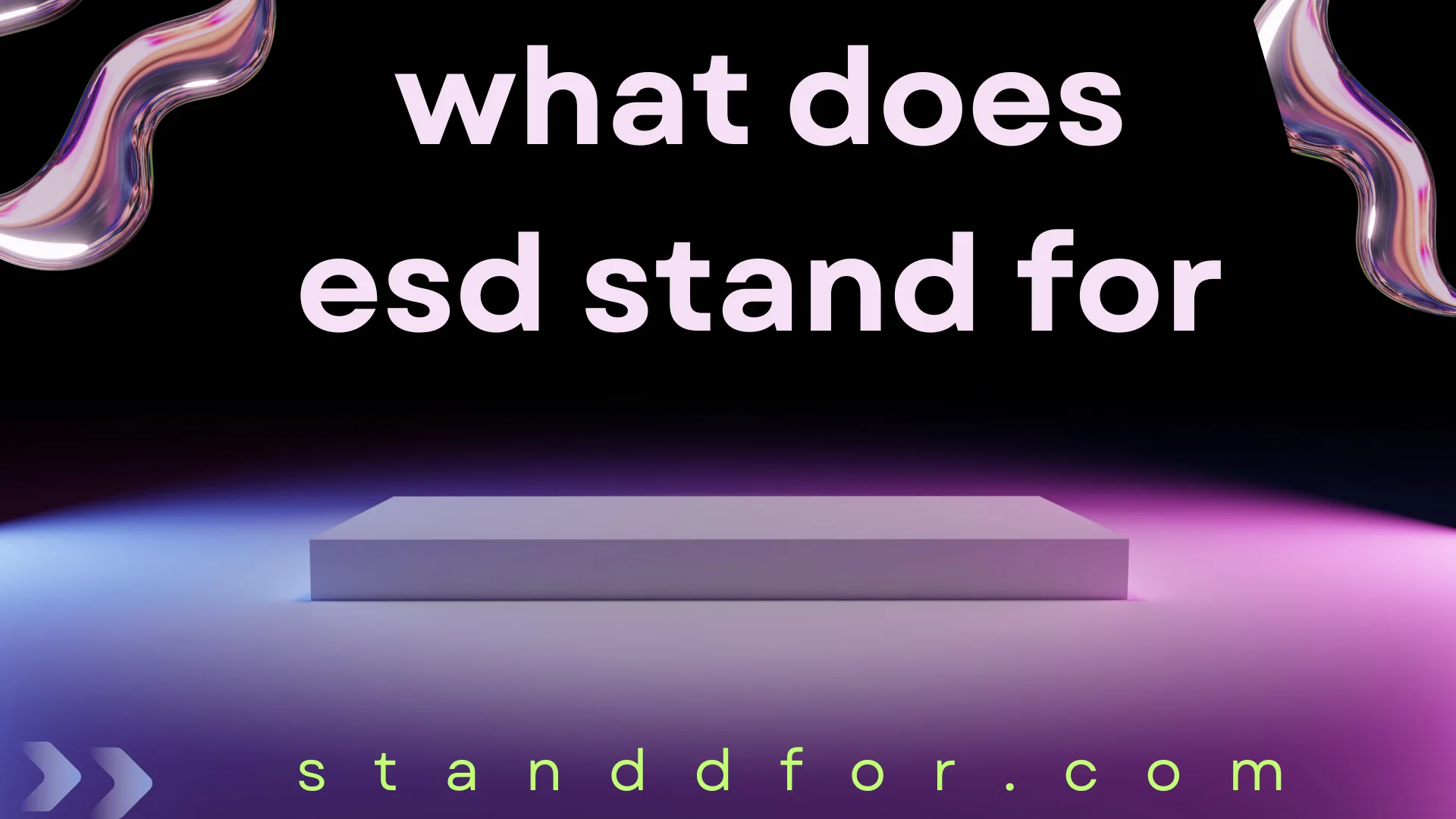 What Does ESD Stand For? A Plain-English Guide for Beginners