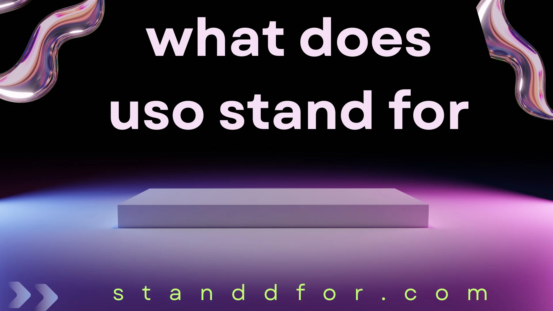 What Does USO Stand For? A Beginner-Friendly Guide