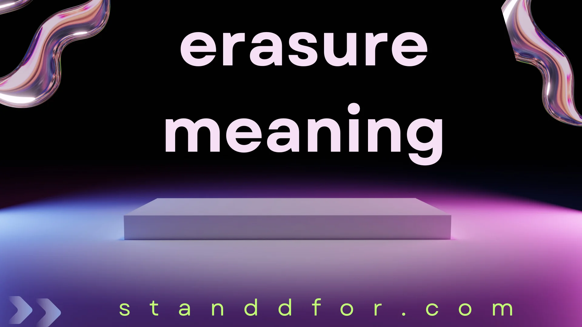 What Does Erasure Mean? Full Guide with Examples, Types, and Usage